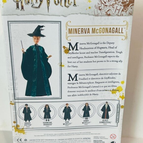 Mattel | Toys | Minerva Mcgonagall Action Figure Doll Harry Potter ...